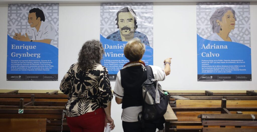 Homenaje a los desaparecidos en Ingeniería UBA : Daniel Winer, presente ...